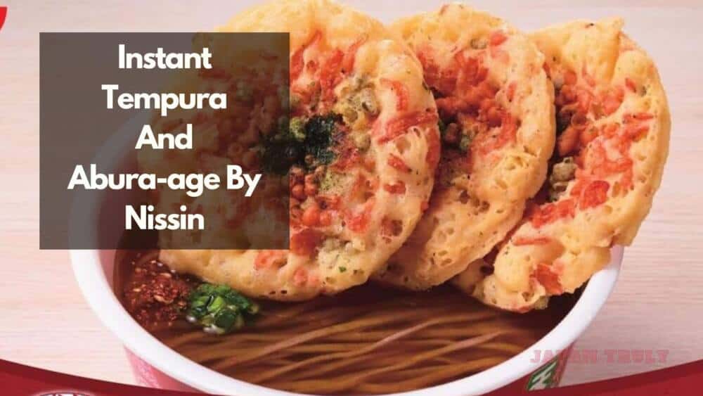 Instant Tempura and Abura-age By Nissin: A Game-Changer for Noodle Lov – Japan Truly