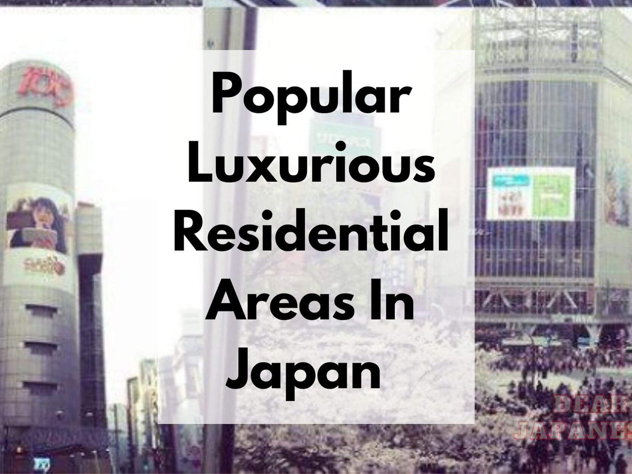 14 Most Luxurious Residential Areas In Tokyo – Japan Truly