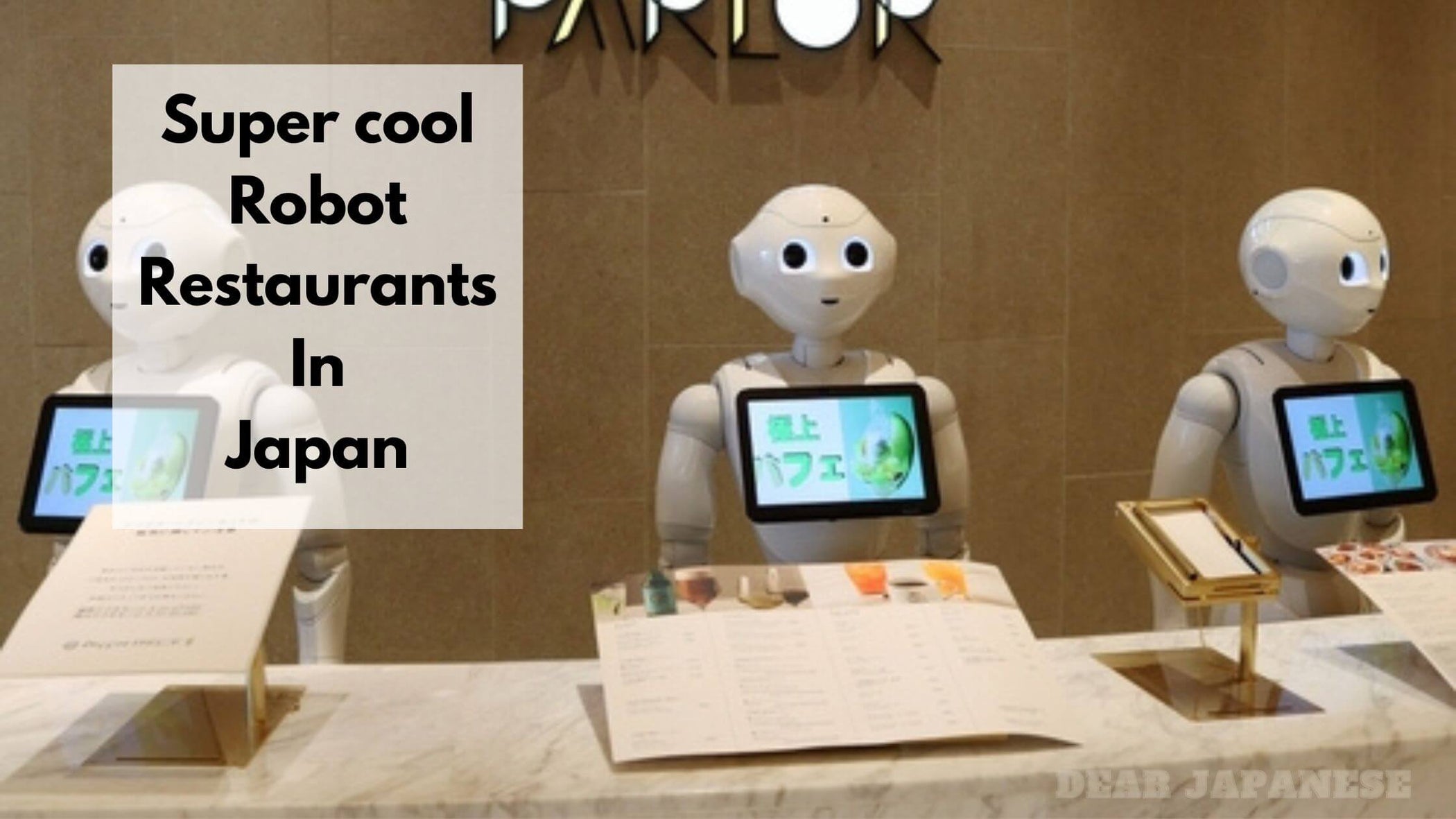 4 Unique Robot Restaurants And Cafes In Japan – Japan Truly