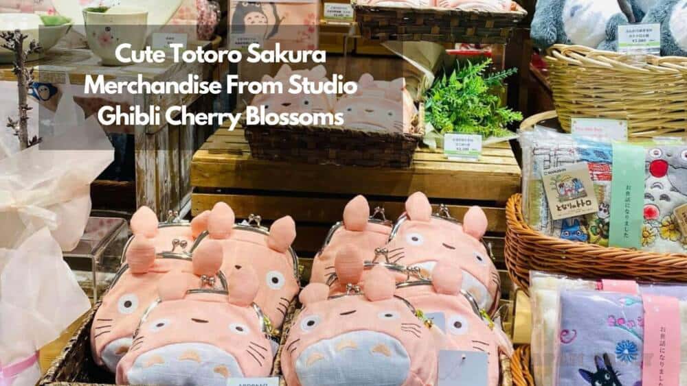 Totoro Sakura Goods Capture The Beauty Of Studio Ghibli Cherry Blossom ...