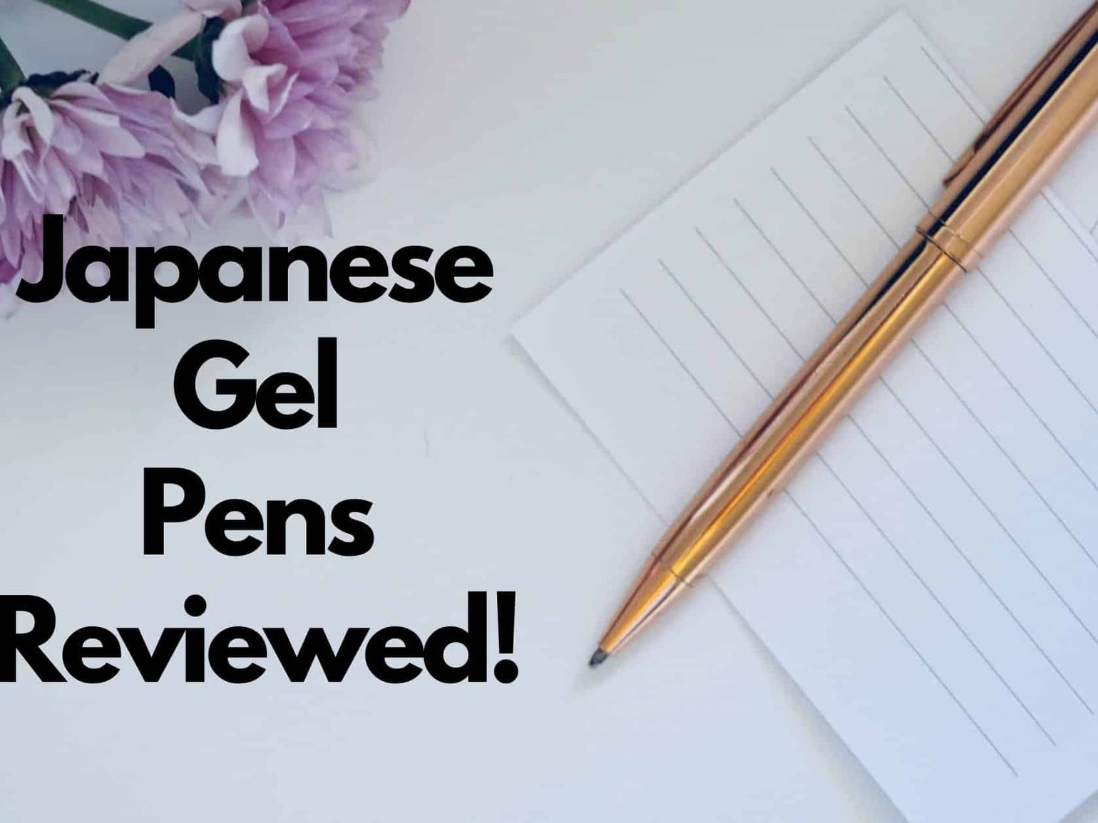 Japanese Product Review by Japan Truly – "Best japanese gel pens" のタグ