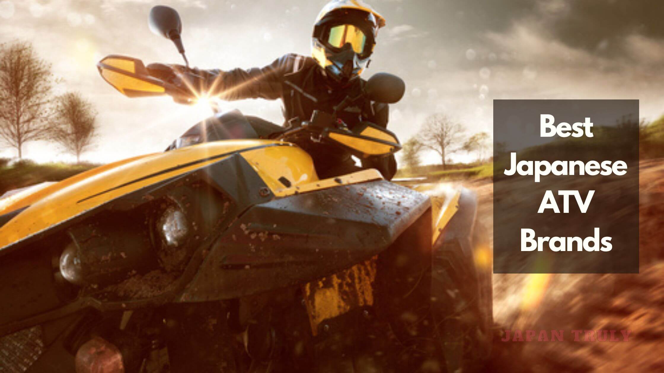 4 Top Japanese ATV Brands – Japan Truly