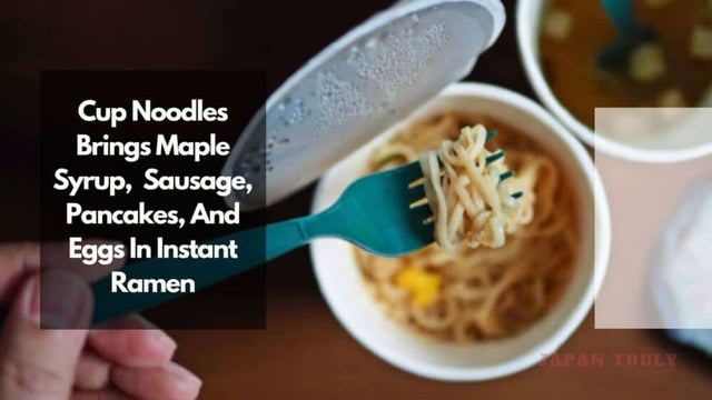 Cup Noodles Breakfast Twist: Adding Pancakes, Sausage, and Eggs to Ins ...
