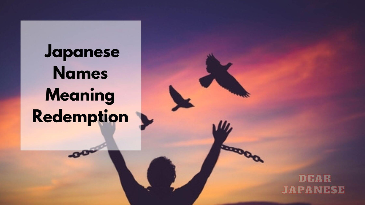 30 Unique Japanese Names Meaning Redemption – Japan Truly