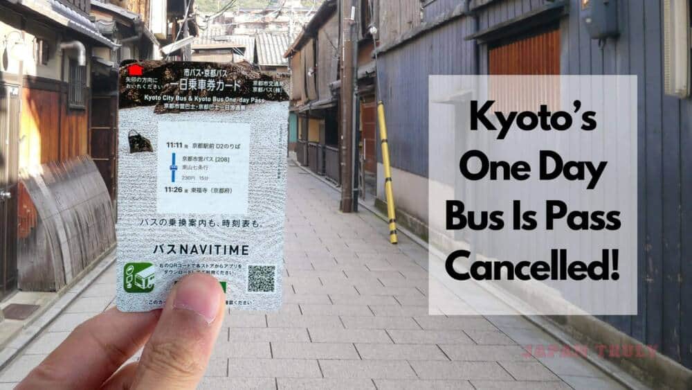 Kyotos One-Day Bus Passes Cancelled: Measures Against Tourist Overcrow ...