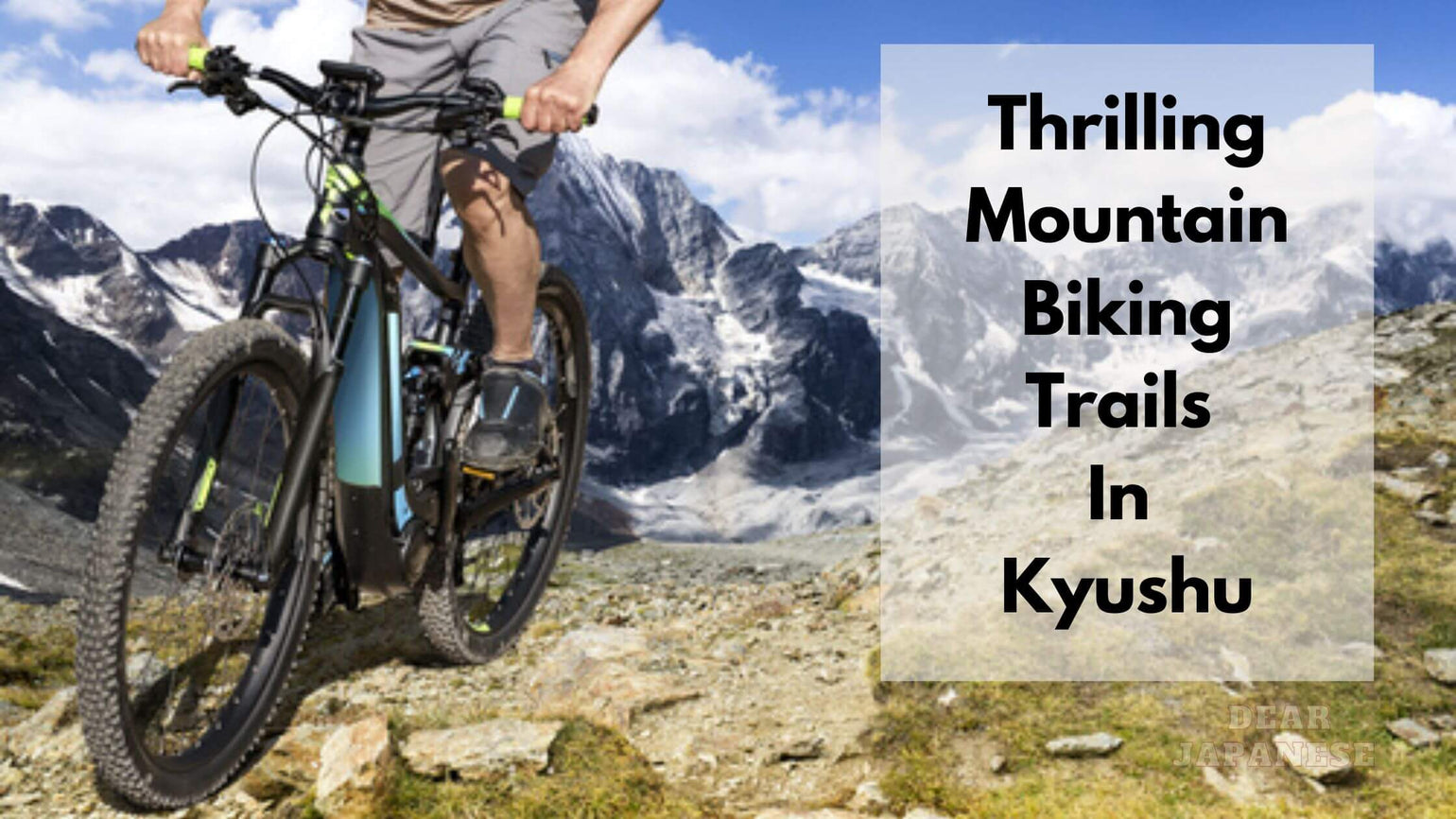 Guide To Mountain Biking In Kyushu | 10 Kyushu Mountain Biking Trails ...