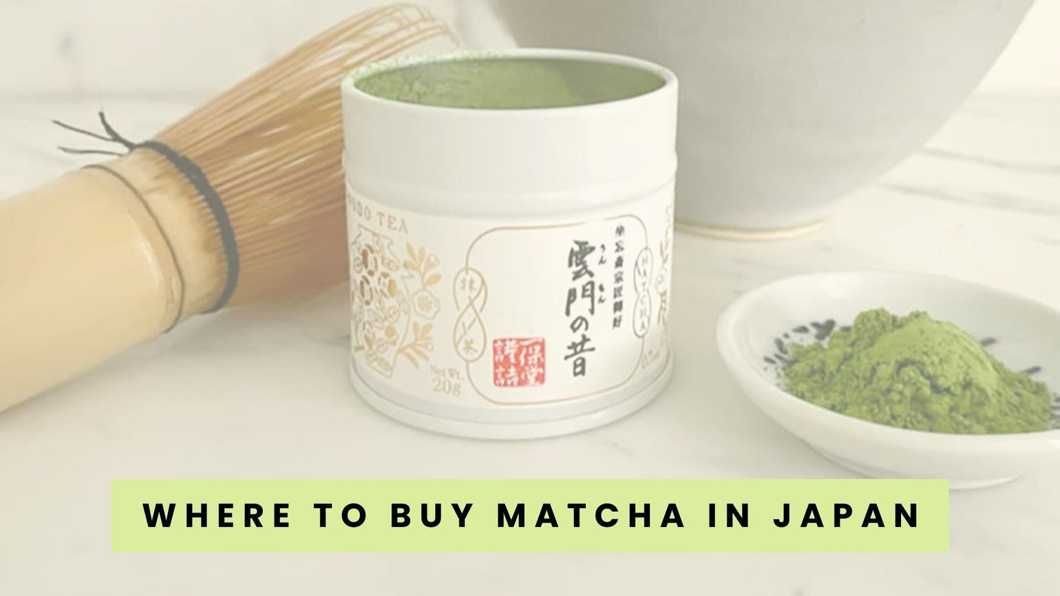 Where To Buy Matcha In Japan: Top Trusted Shops and Markets Guide 2025 ...