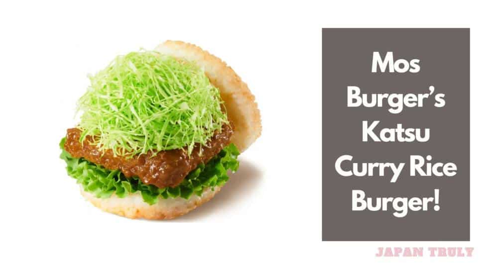 Mos Burger's Katsu Curry Rice for Handheld Eating: The Mess-Free Finge ...